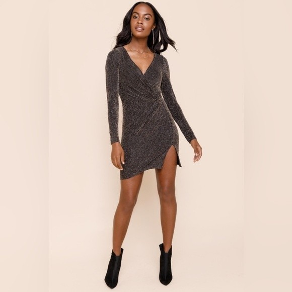 Francesca's Collections | Dresses | Nwt Sexy Formal Prom Dress Black ...